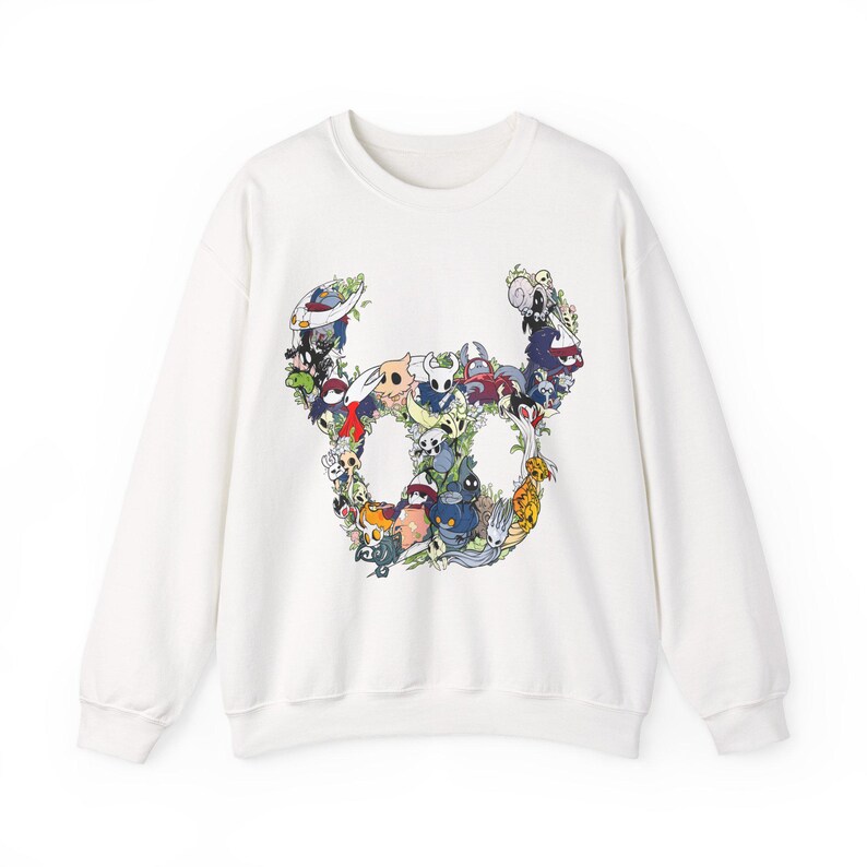 Hollow Knight Mask Silksong Sweatshirt, Hornet Hollowknight Characters ...