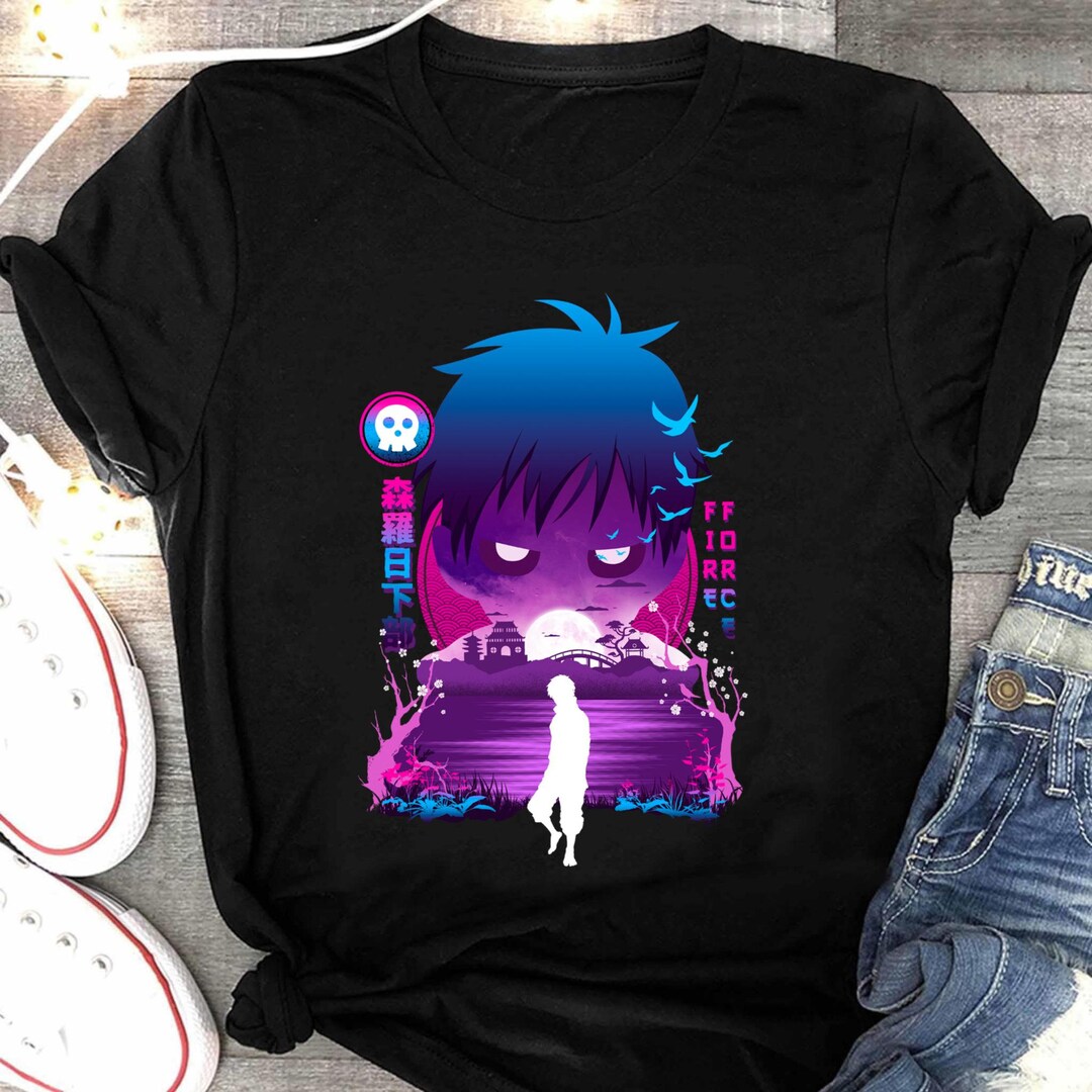 Shinra Fire Force Manga Shirt, Shinra Kusakabe Anime Shirt, Enen No ...