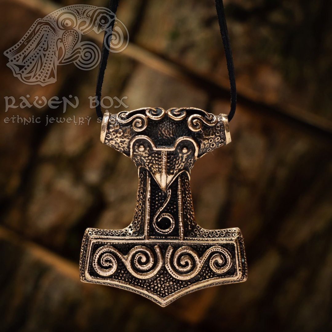 Mjolnir Pendant Replica: Symbol of Power in Scandinavian Mythology ...