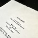 Custom Screenplay Title Page Hand Typed on Cotton Paper and ...