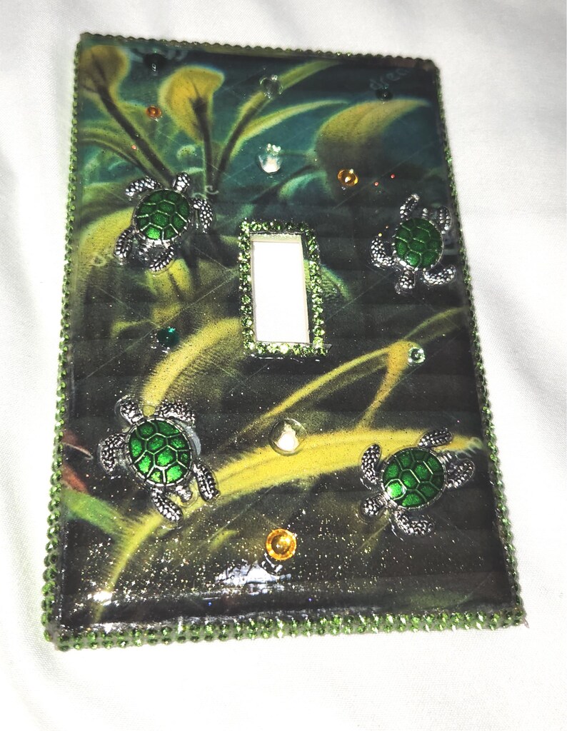 Pond Turtles Light Switch Cover - Etsy