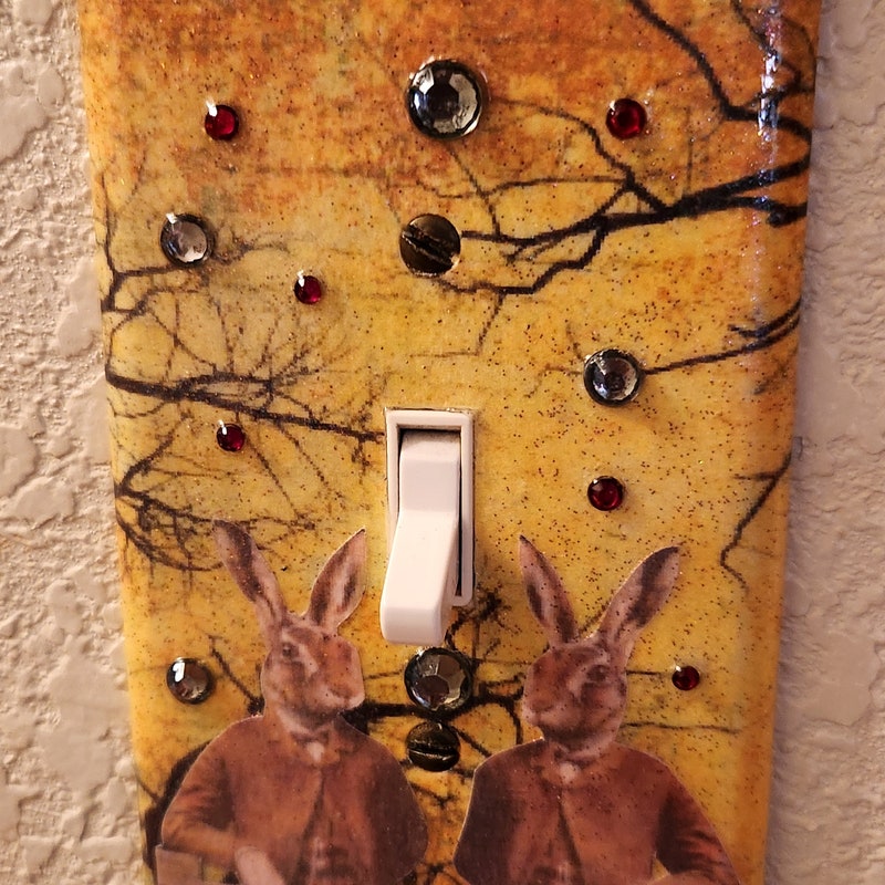 Gothic Switch Plate - Etsy