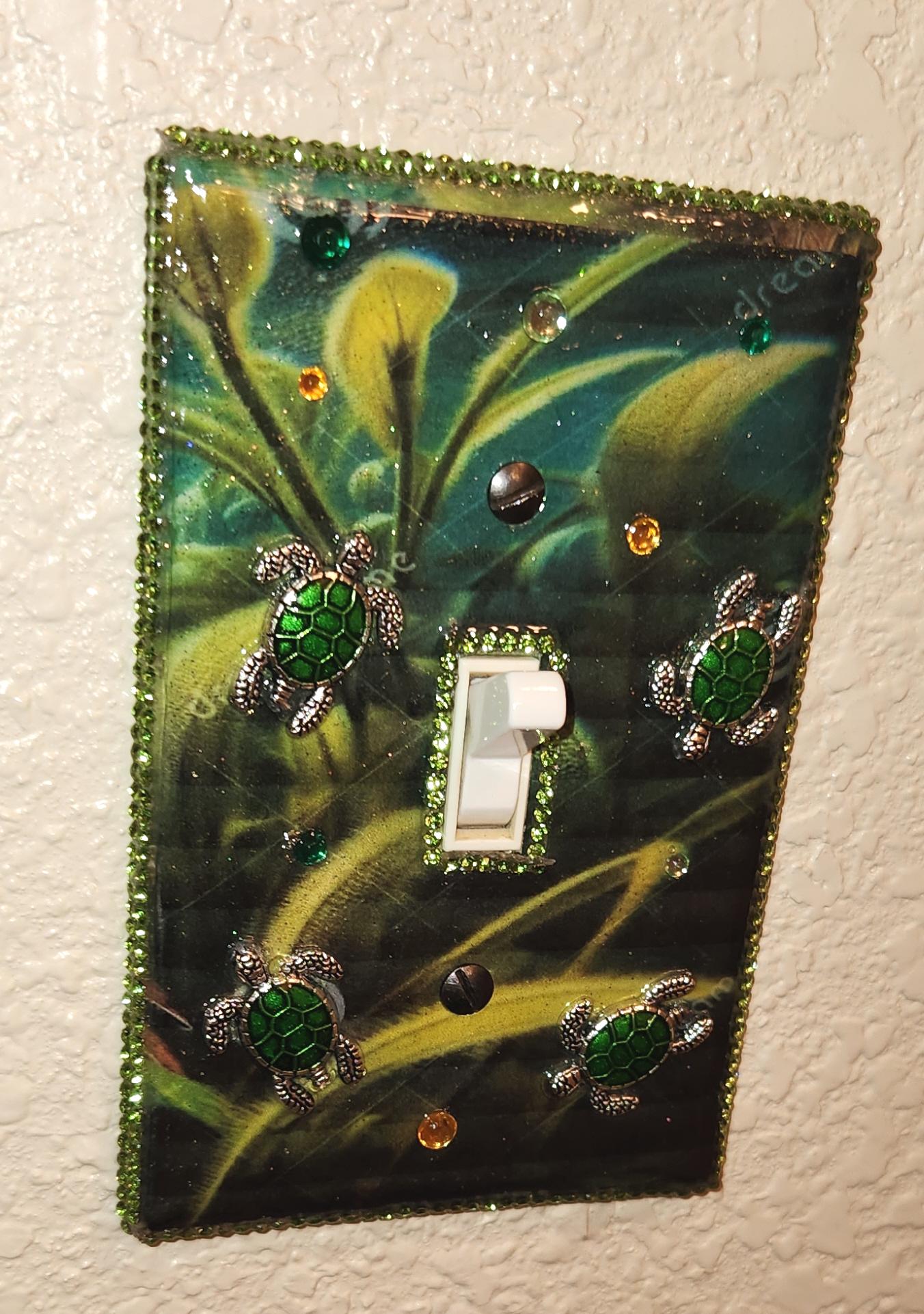 Pond Turtles Light Switch Cover - Etsy