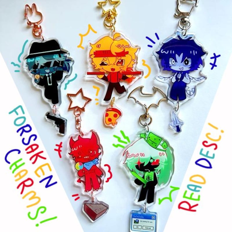 Roblox Forsaken Stickers - Etsy