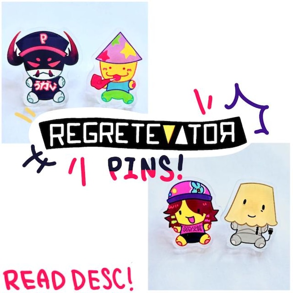 Regretevator Stickers - Etsy