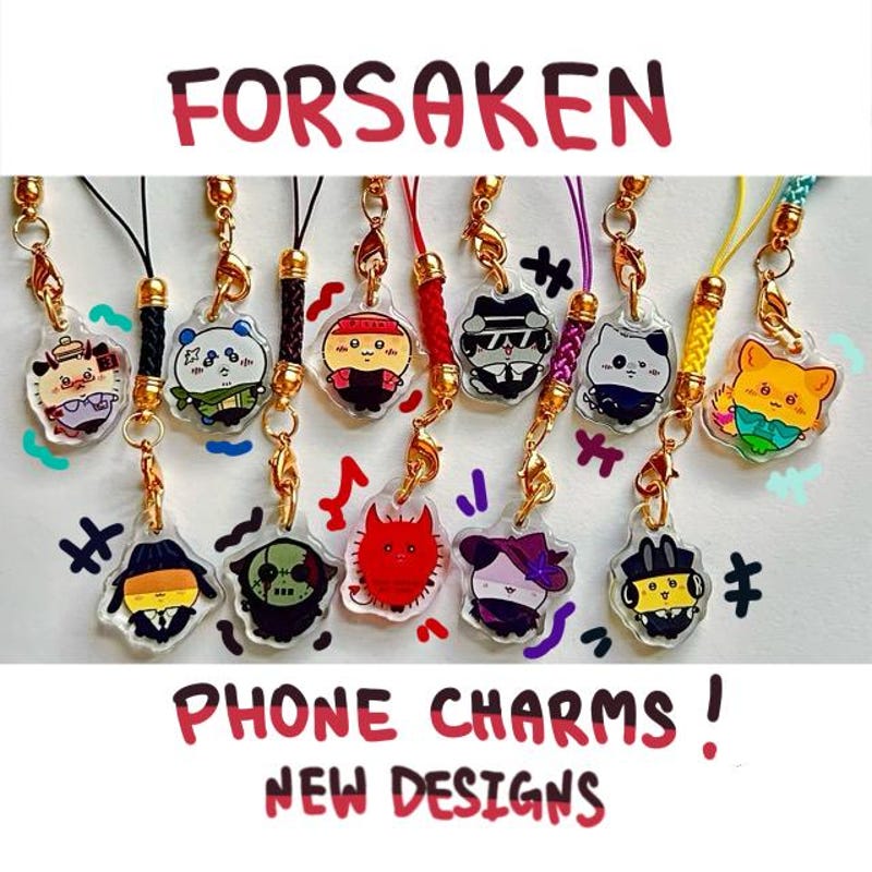 Roblox Forsaken Charms - Etsy UK