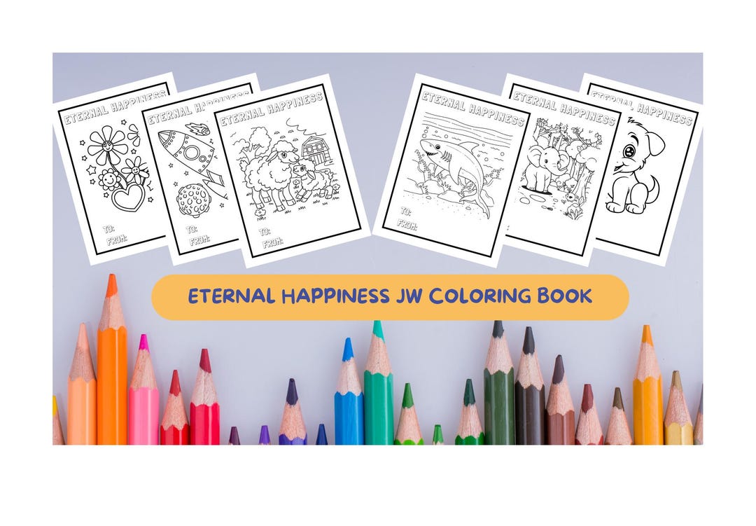 JW Kids Coloring Pages, Eternal Happiness Convention, Convention ...