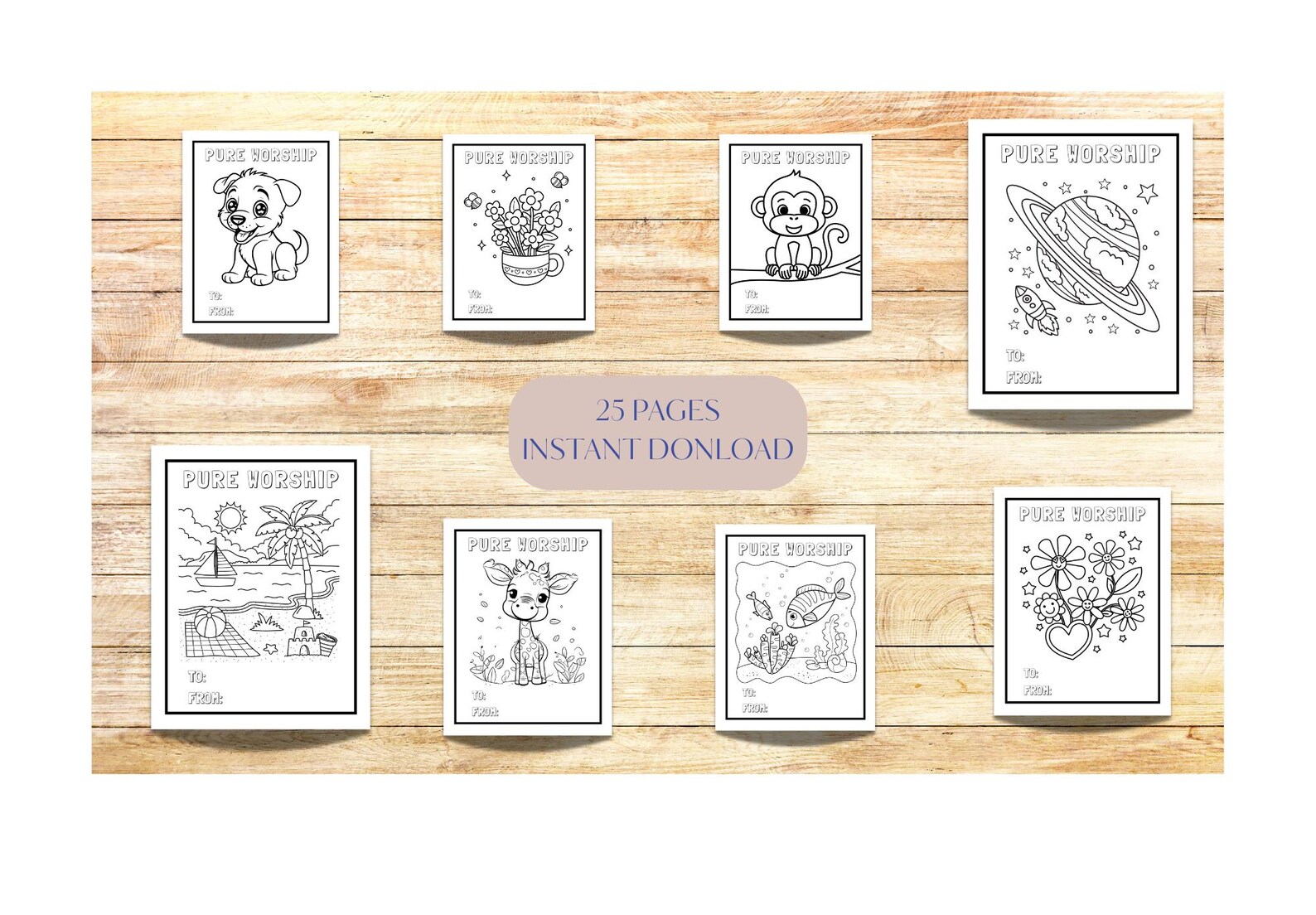 JW Kids Coloring Pages, Pure Worship Coloring Pages, Convention ...