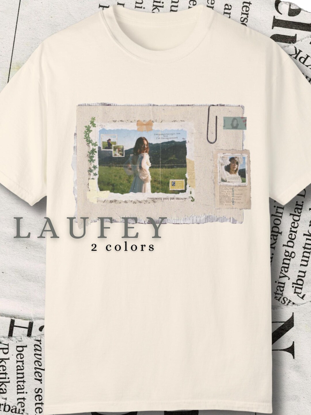 Laufey Vintage Style Unisex T-shirt variant Design - Etsy