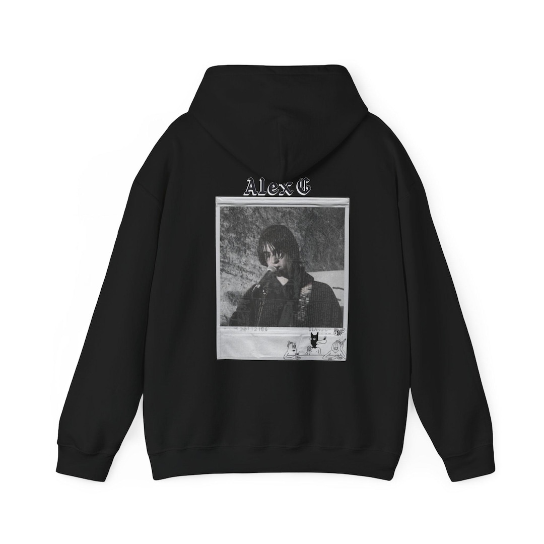 Alex G Hoodie, Unisex Sweatshirt, Music Lover Gift, Band Merch, Heavy ...