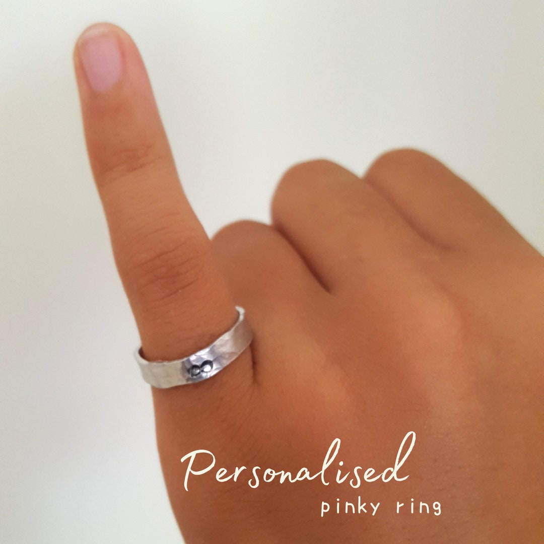 Be Kind to Yourself-custom Pinky Promise Ring-free Self Love - Etsy