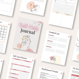 Self Help Journal/ Self Help Planner/ Healing Journal / Self-love ...