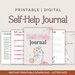 Self Help Journal/ Self Help Planner/ Healing Journal / Self-love ...