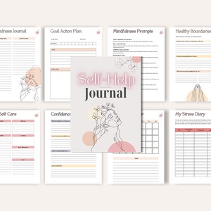 Self Help Journal/ Self Help Planner/ Healing Journal / Self-love ...