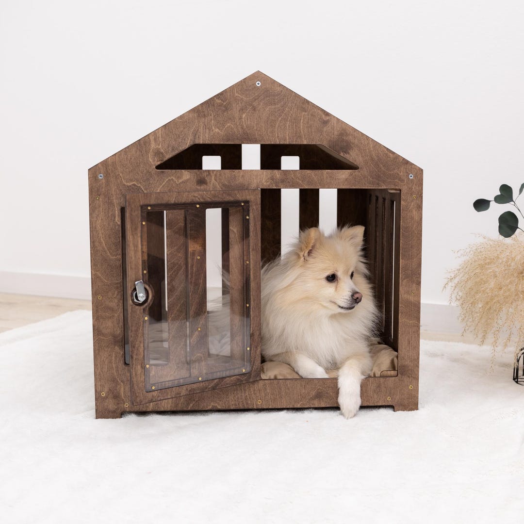 Handcrafted Custom Dog House, Luxury Kennel for Any Breed, Wooden Dog ...