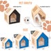Personalized Dog Crate, Puppy House With Door, Custom Pet Furniture ...