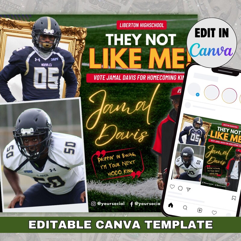 Homecoming Football Posters - Etsy