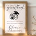 Graduation Photo Guest Book Sign Template- Printable Polaroid Guestbook ...