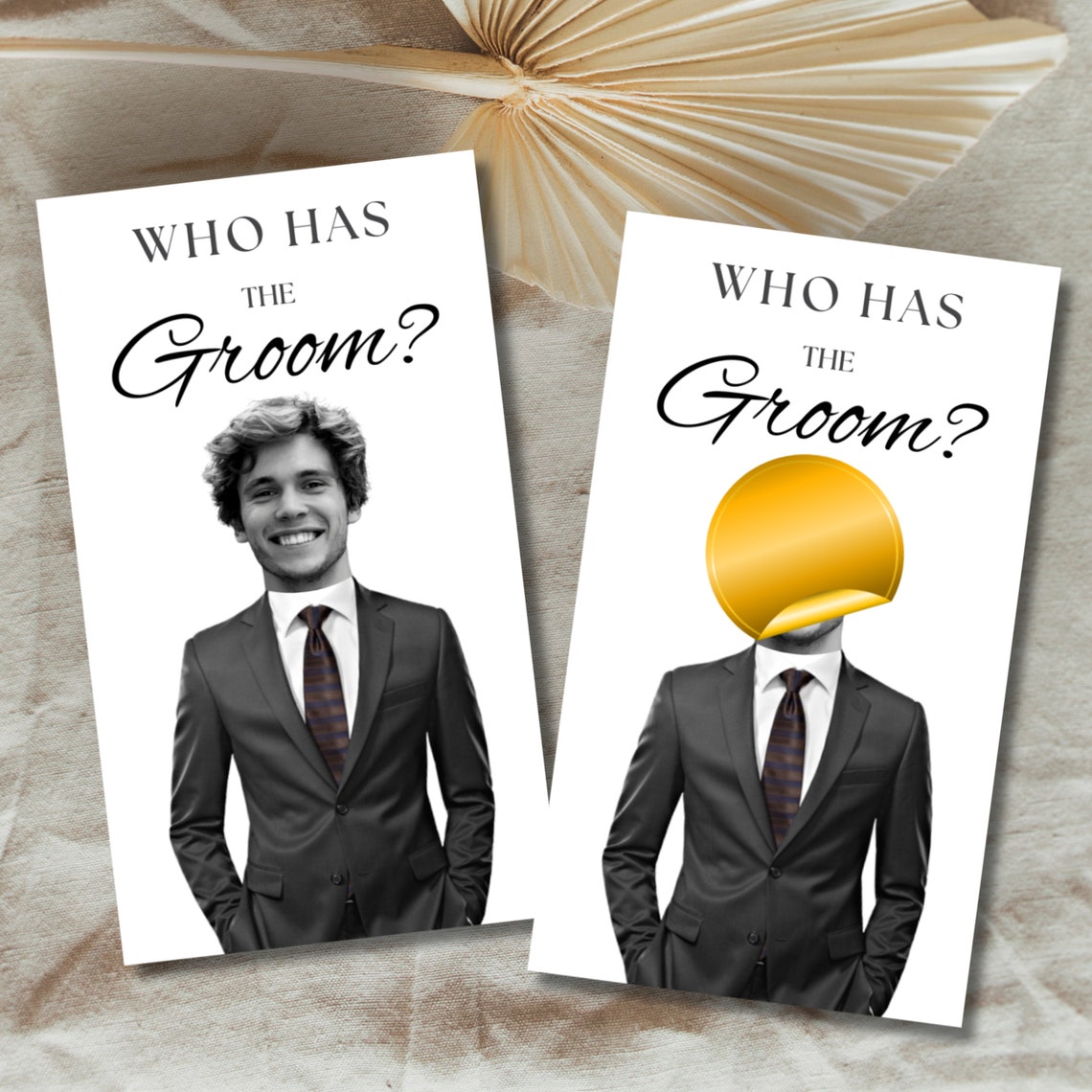Who Has the Groom Bridal Shower Game Editable Celebrity Wedding Game ...