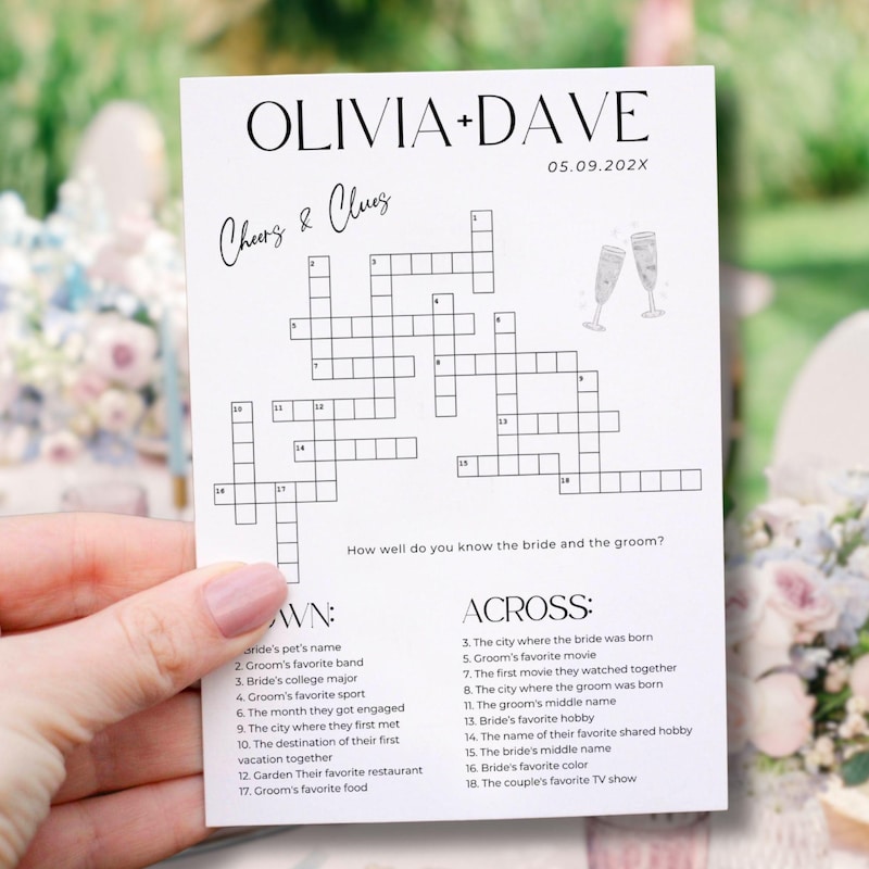 Wedding Puzzle - Etsy