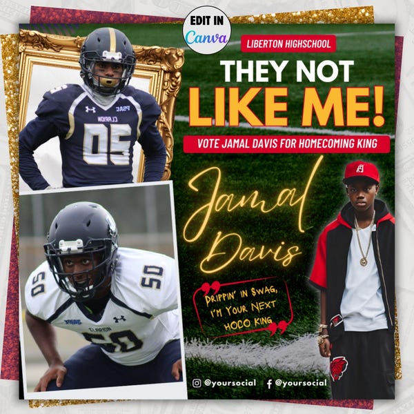 Hoco Themed Posters - Etsy