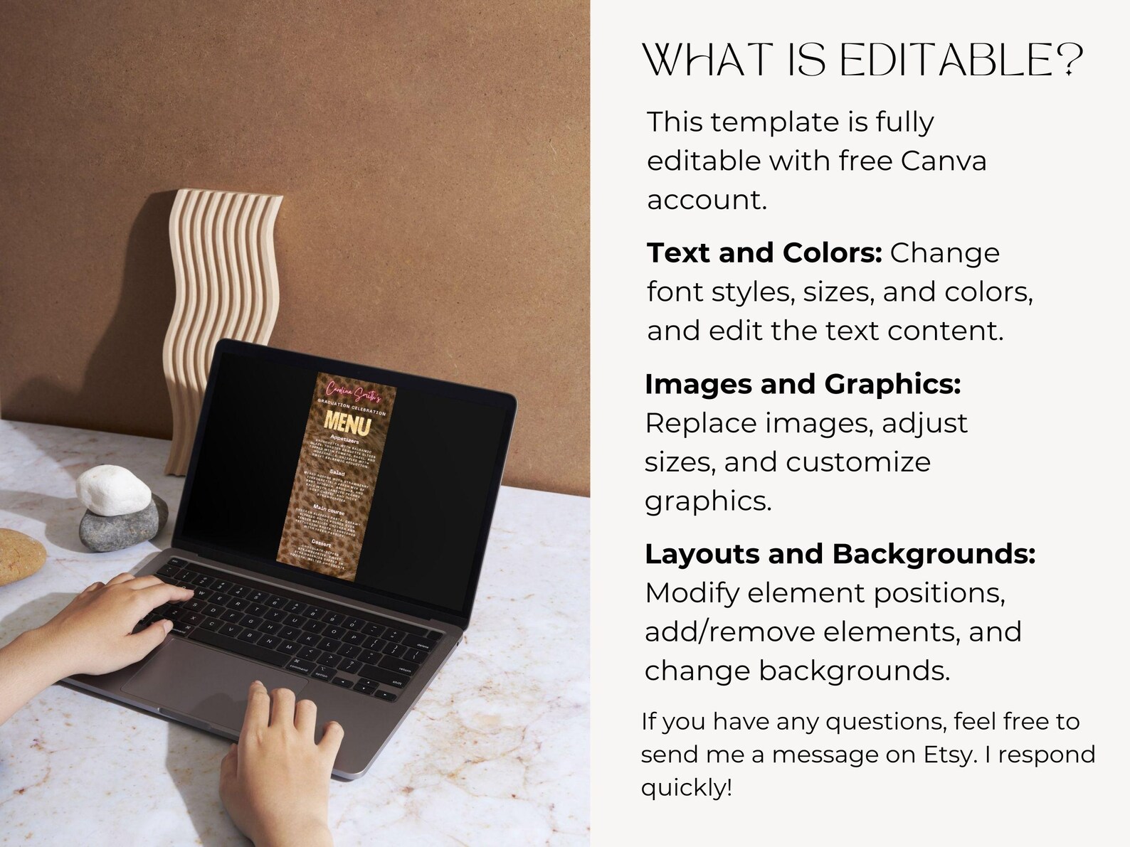 Cheetah Print Graduation Party Bundle- Editable Leopard Welcome Poster ...