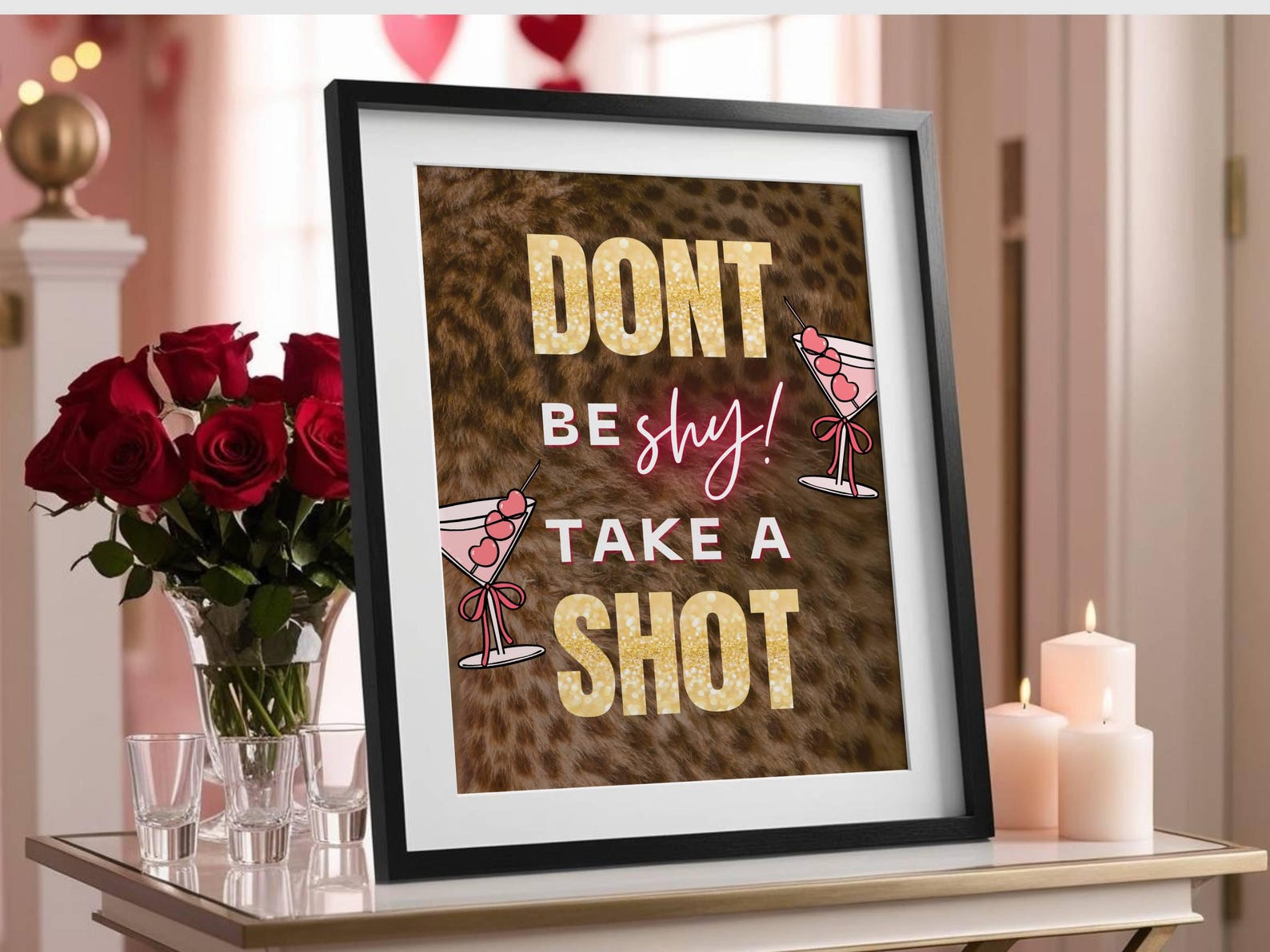 Cheetah Print Graduation Party Bundle- Editable Leopard Welcome Poster ...