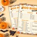 Boo Buddy Questionnaire Printable Editable Halloween Gift Exchange Quiz ...