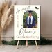 Boy Graduation Party Welcome Sign Photo Editable Canva Template ...