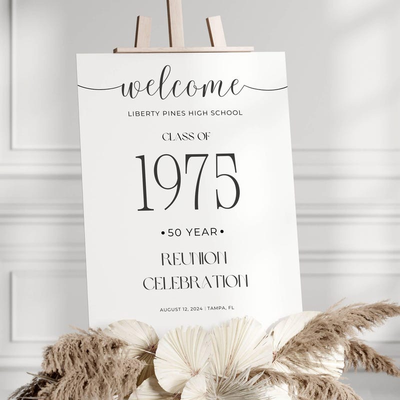 50th Class Reunion - Etsy