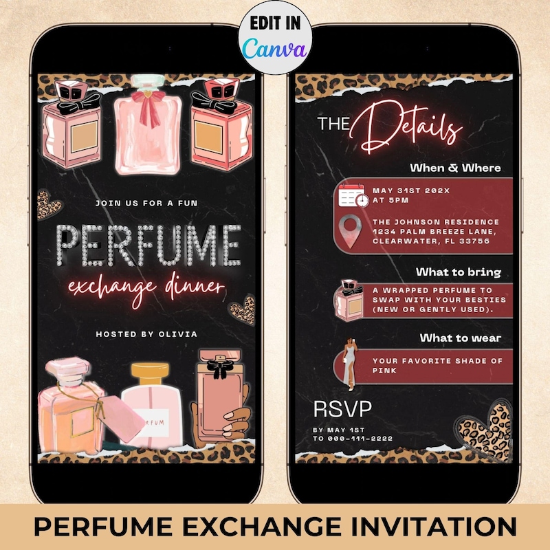 Leopard Print Perfume - Etsy