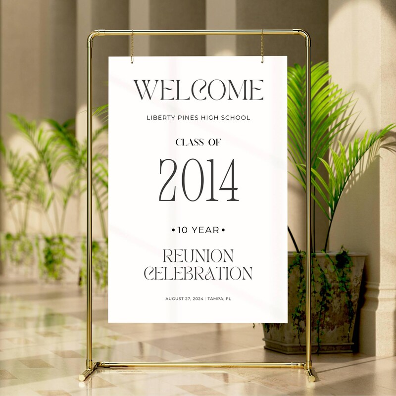 Class Reunion Banner - Etsy