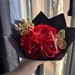 Eternal Roses Bouquet Forever Roses Ribbon Roses Anniversary Gift ...
