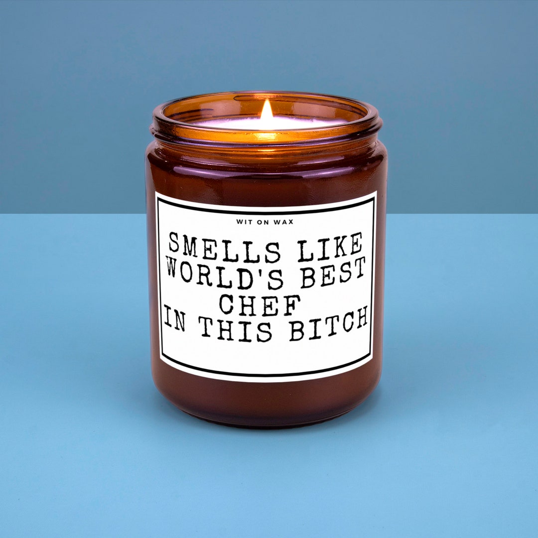 Chef Gift Head Chef Appreciation Candle Culinary Student Sous Chef Gift ...