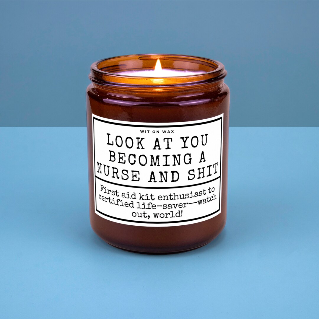Nursing School Graduation Candle Gift New Nurse Gift for Nursing School ...