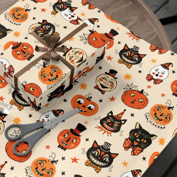 Spooky Wrapping Paper - Etsy