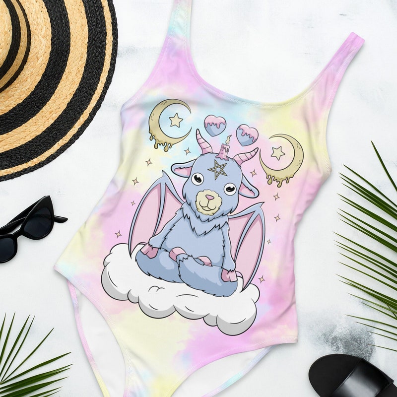 Goth Swimsuit - Etsy