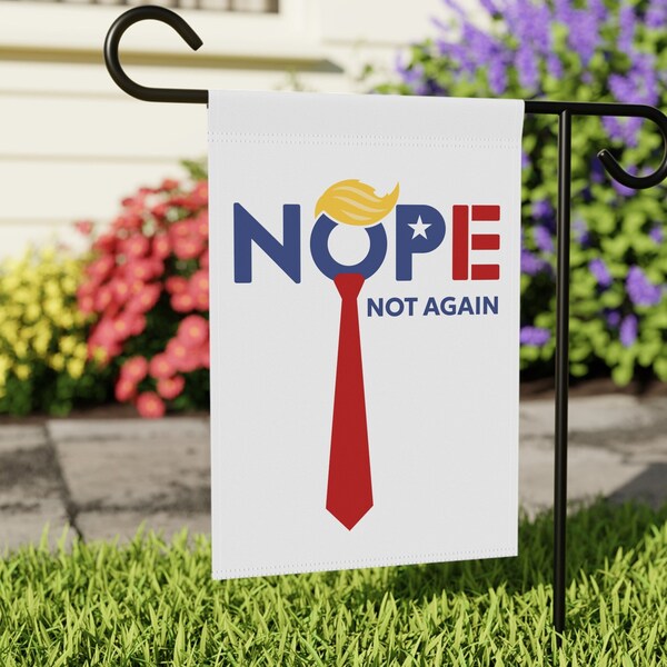 Trump Nope House Flag - Etsy