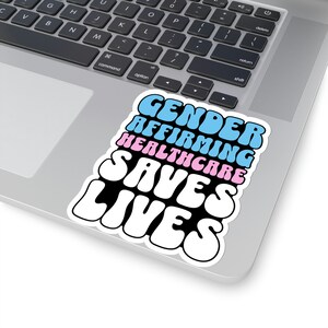 Transgender Sticker Gender Affirming Healthcare Trans Sticker LGBTQIA ...