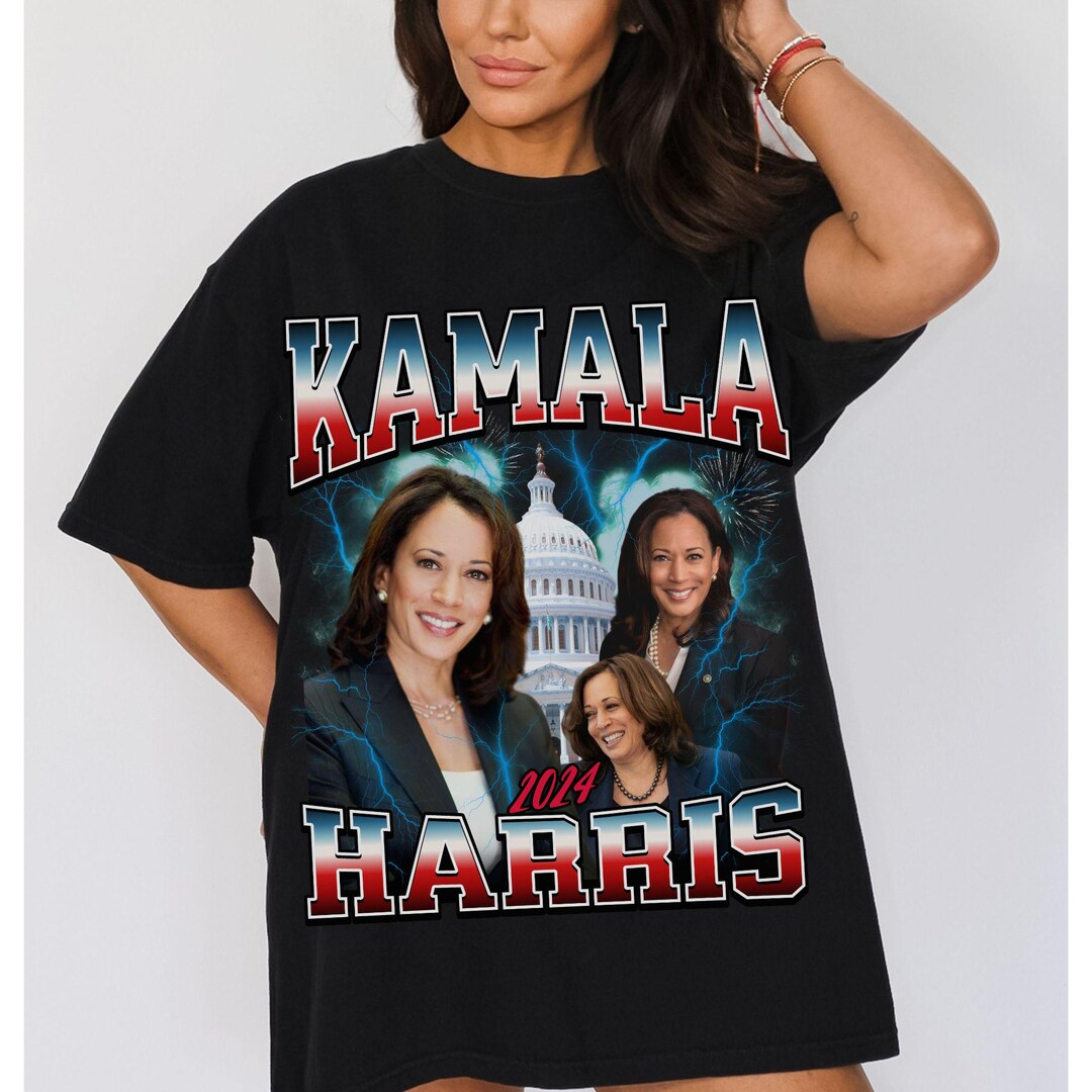 Kamala Harris 2024 Shirt Comfort Colors Kamala for President Vintage ...