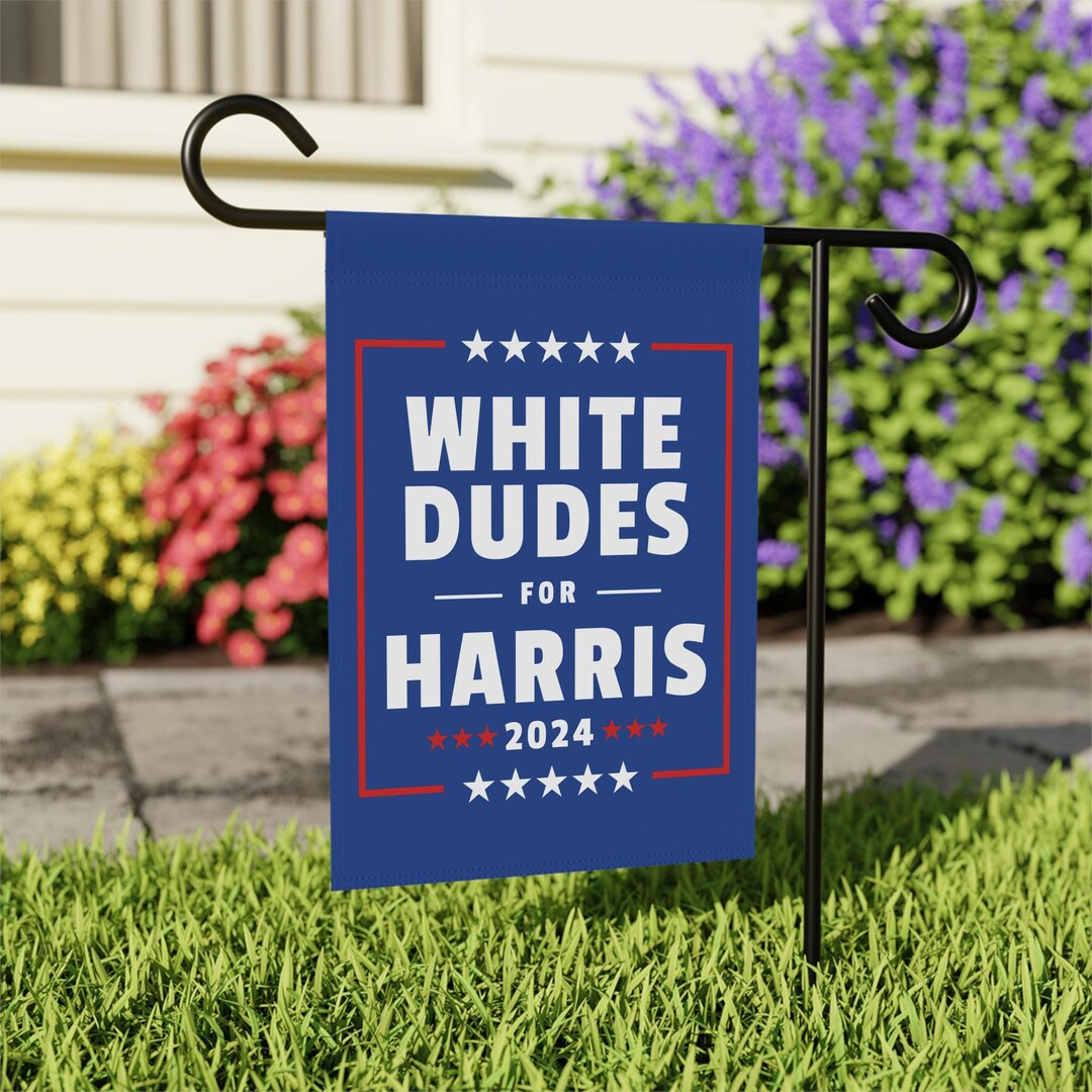 Bandera de Kamala Harris 2024 Hombres blancos por Harris Bandera ...