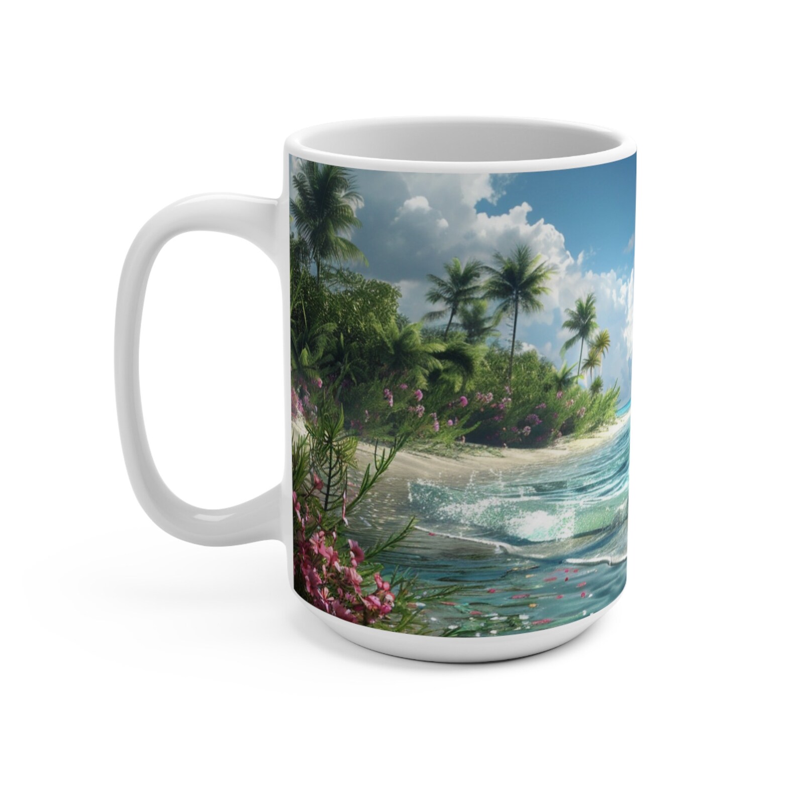 Beach Lovers Coffee Mug - Embrace the Serenity of Coastal Living ...