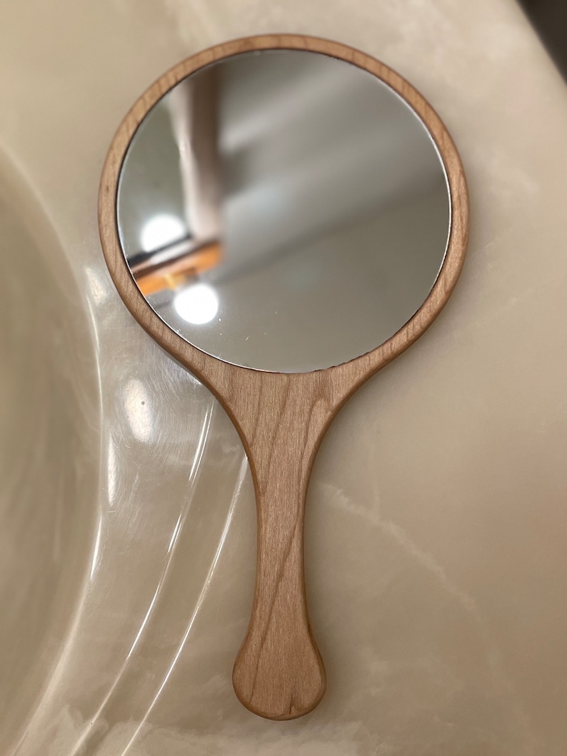 Kids Wooden Hand Mirror -shatterproof - Etsy