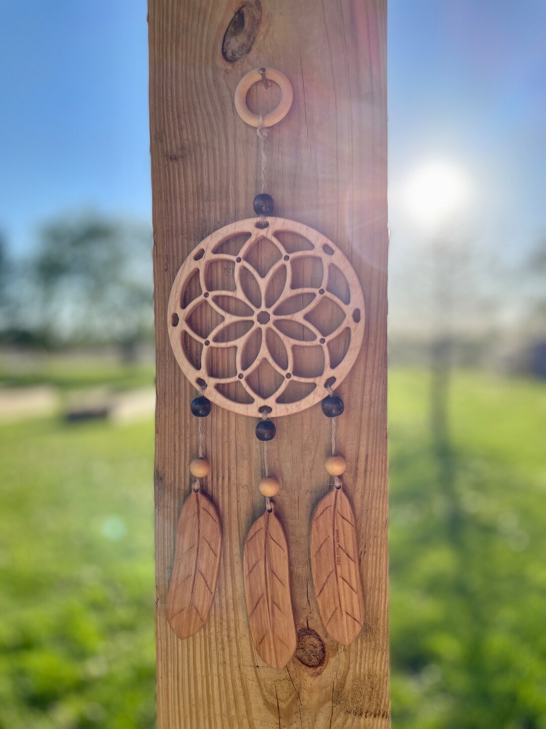 Wooden Dream Catcher - Etsy