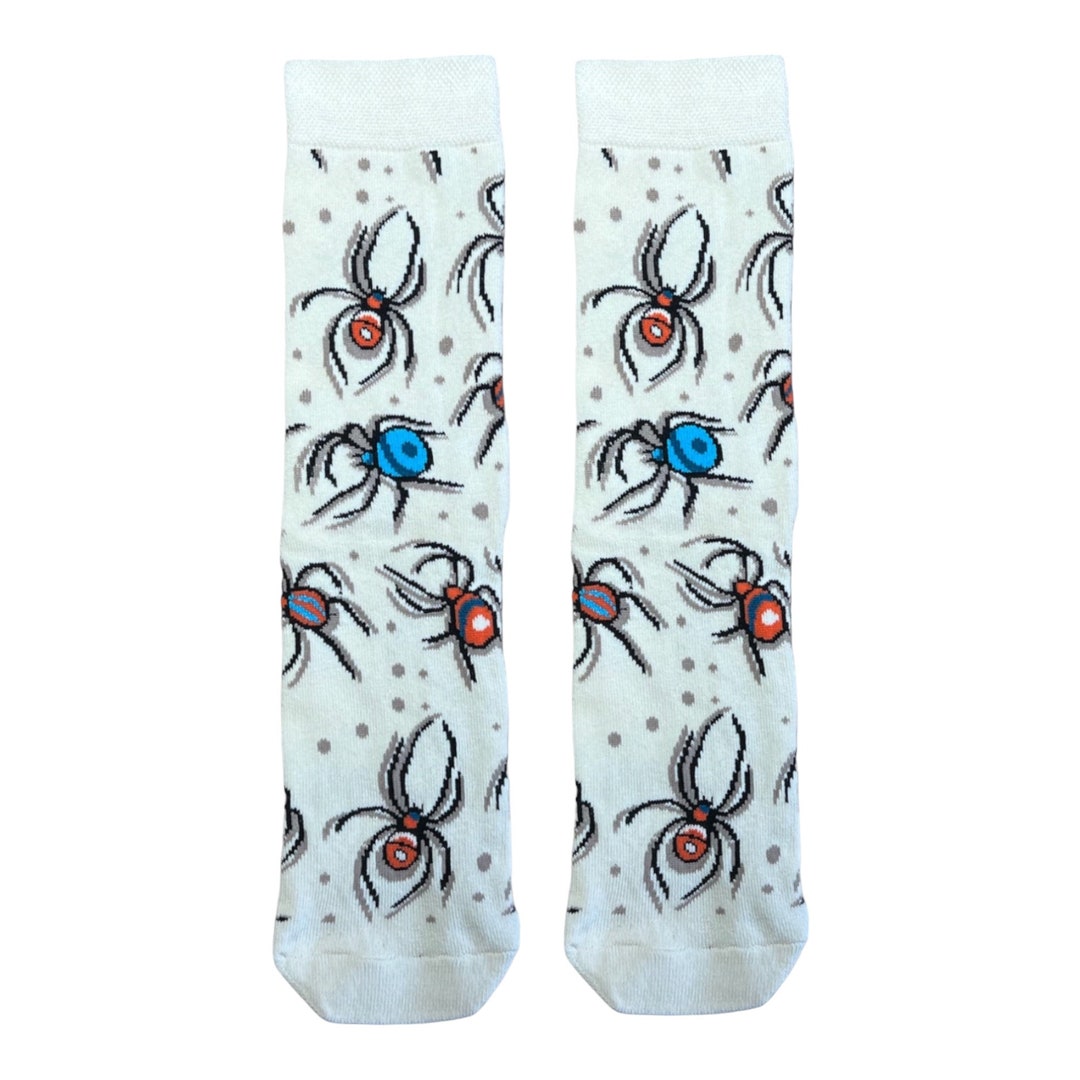 Spiders Socks / Novelty Socks / Gifts Socks / Cute Socks / Colourful ...