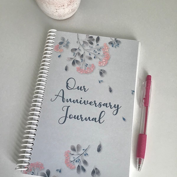 Anniversary Journal - Etsy