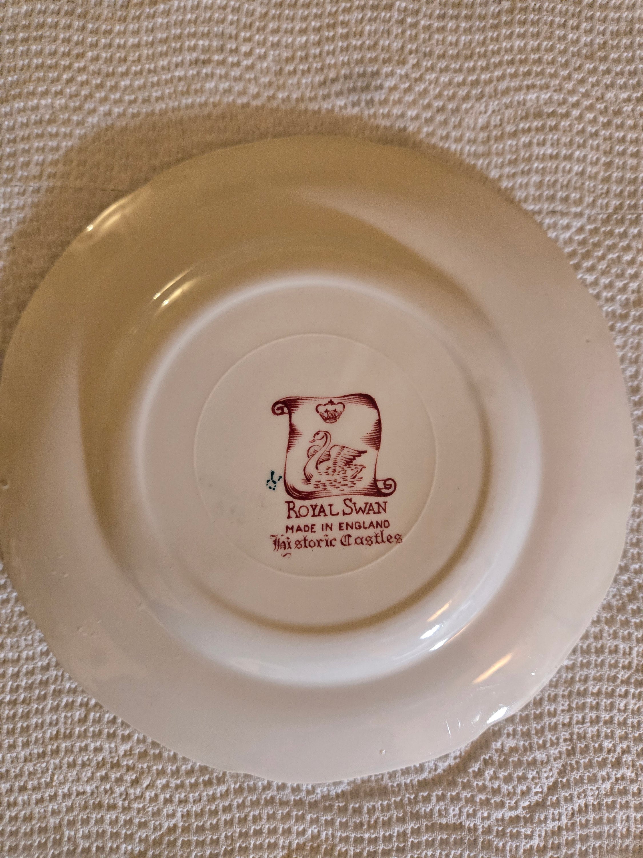 Royal Swan Historic Castles Bread Plate - Etsy