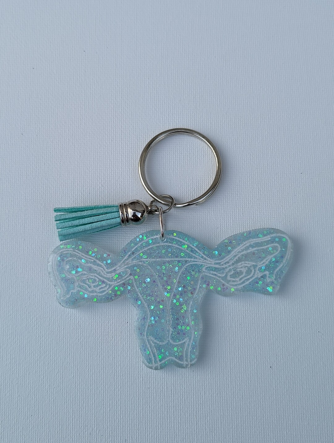 Uterus Keychain - Etsy