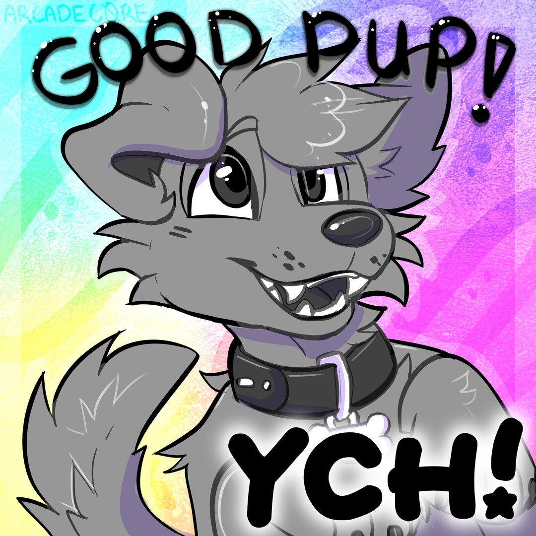 Furry Good Pup YCH - Etsy