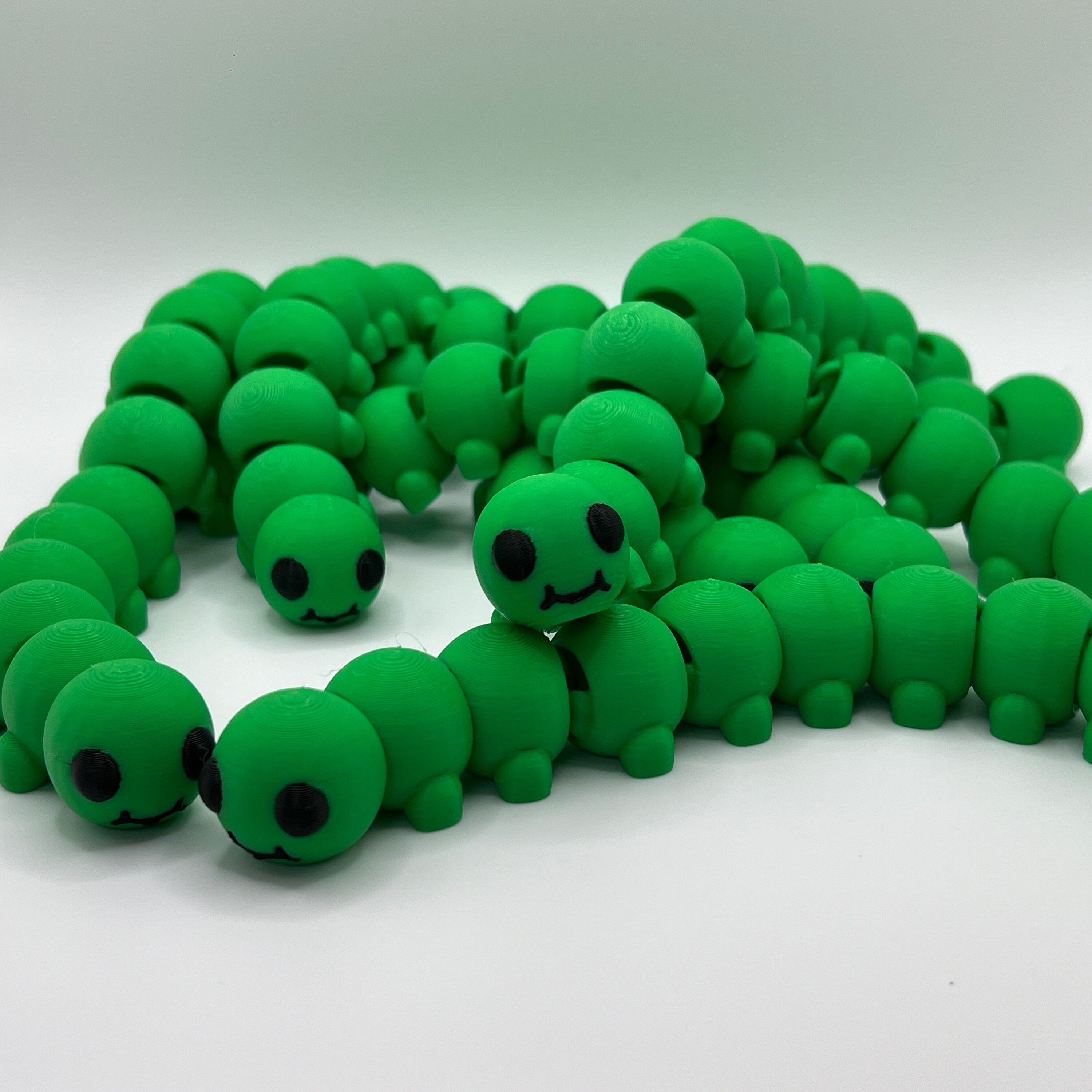 Happy Articulating Caterpillar Fidget Toy Fun Fidget Toys Desk Toy and ...